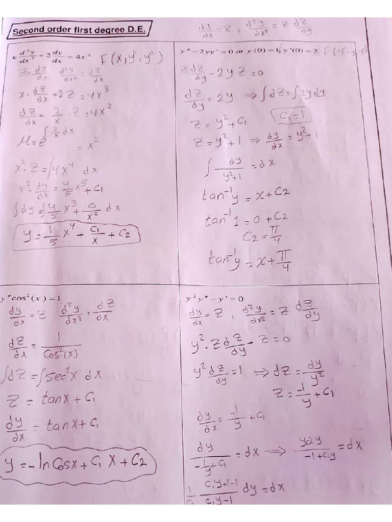 Ans Sheet 3 Math | PDF