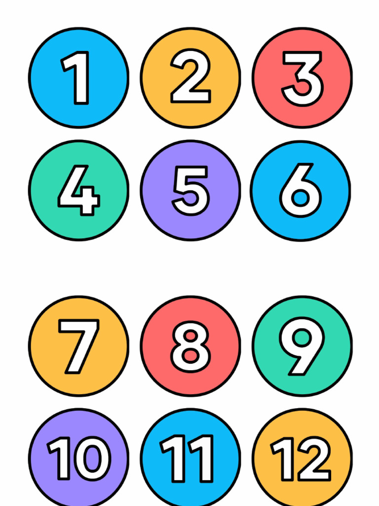 1 Al 100 Circulos | PDF