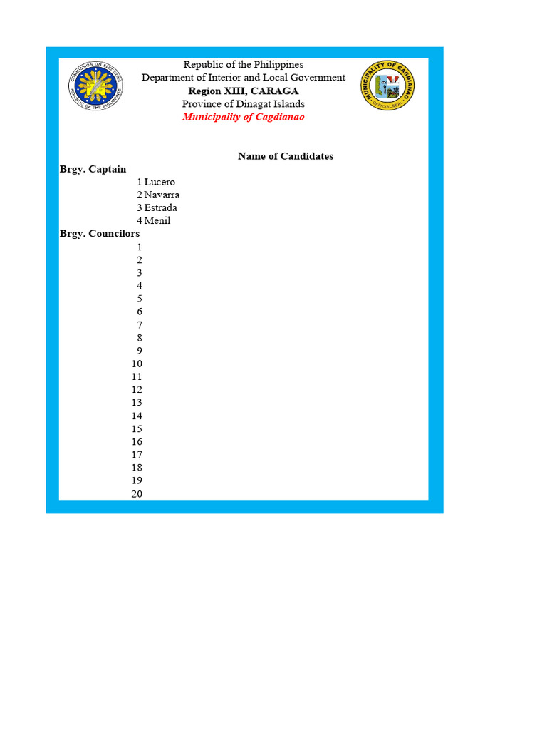 Automated Brgy. & SK Election | PDF | Elections | Government