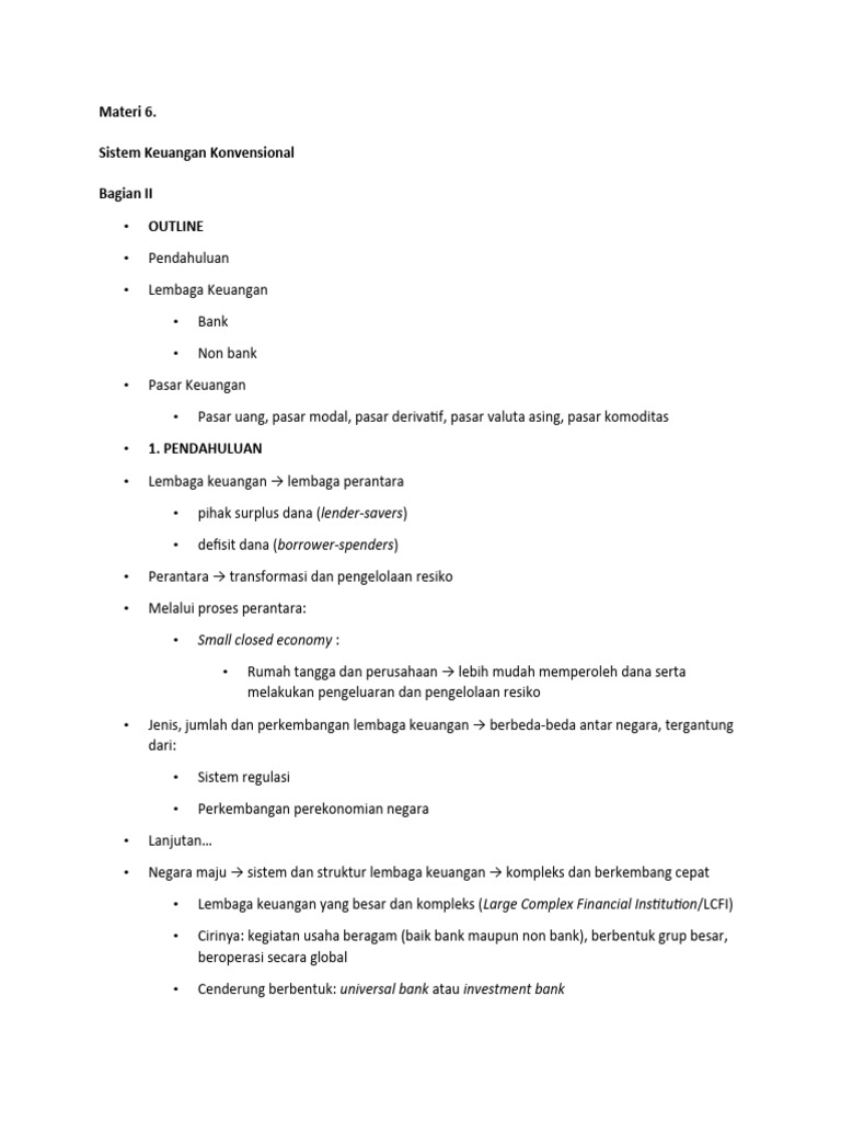 Materi 6 | PDF | Bisnis | Pengelolaan Keuangan & Uang