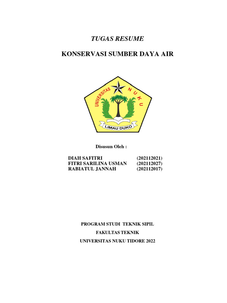 Jurnal Konservasi (Sda) PDF | PDF