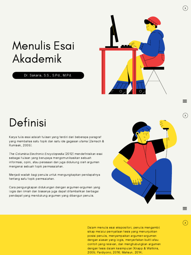 Menulis Esai Akademik | PDF