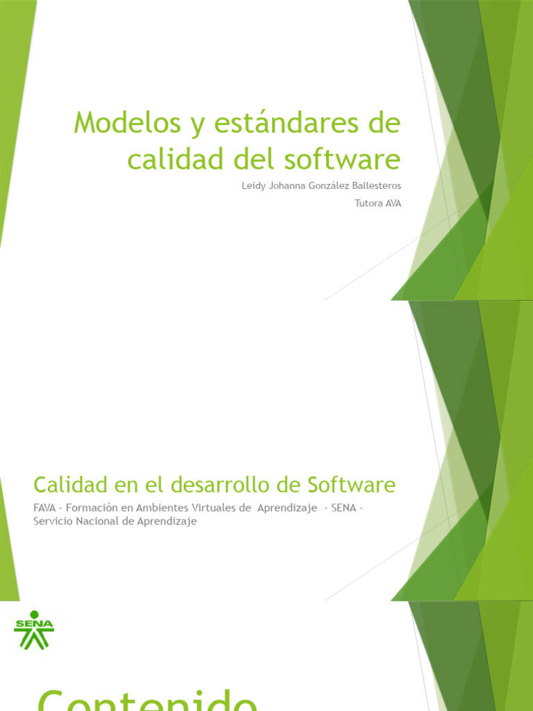 Modelos y Estándares de Calidad Del Software | PDF | Software | Business