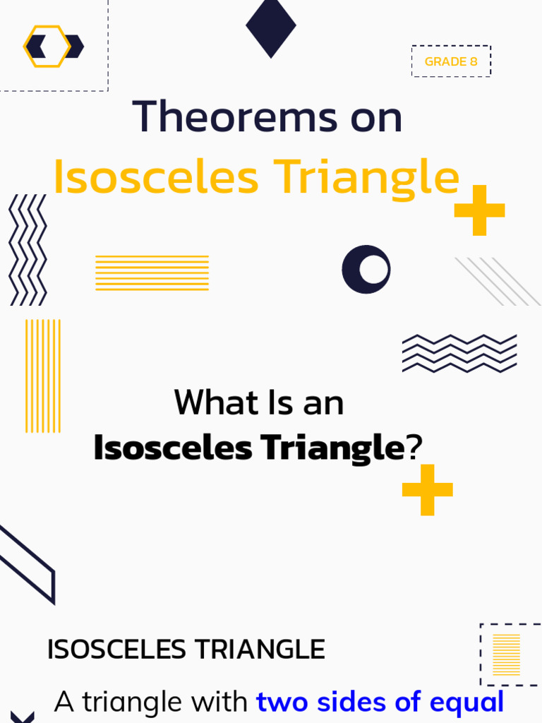 Isosceles Triangle Theorems Explained | PDF | Triangle | Geometry