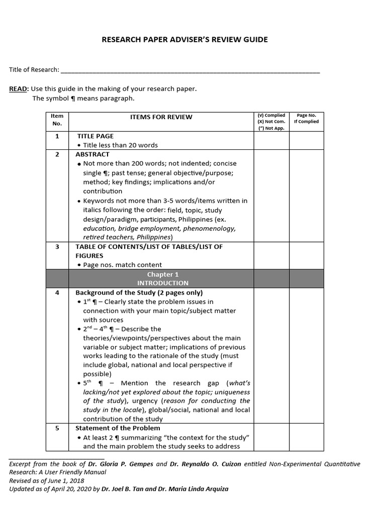 Guide-on-Qualitative-Research-Paper | PDF | Data | Citation