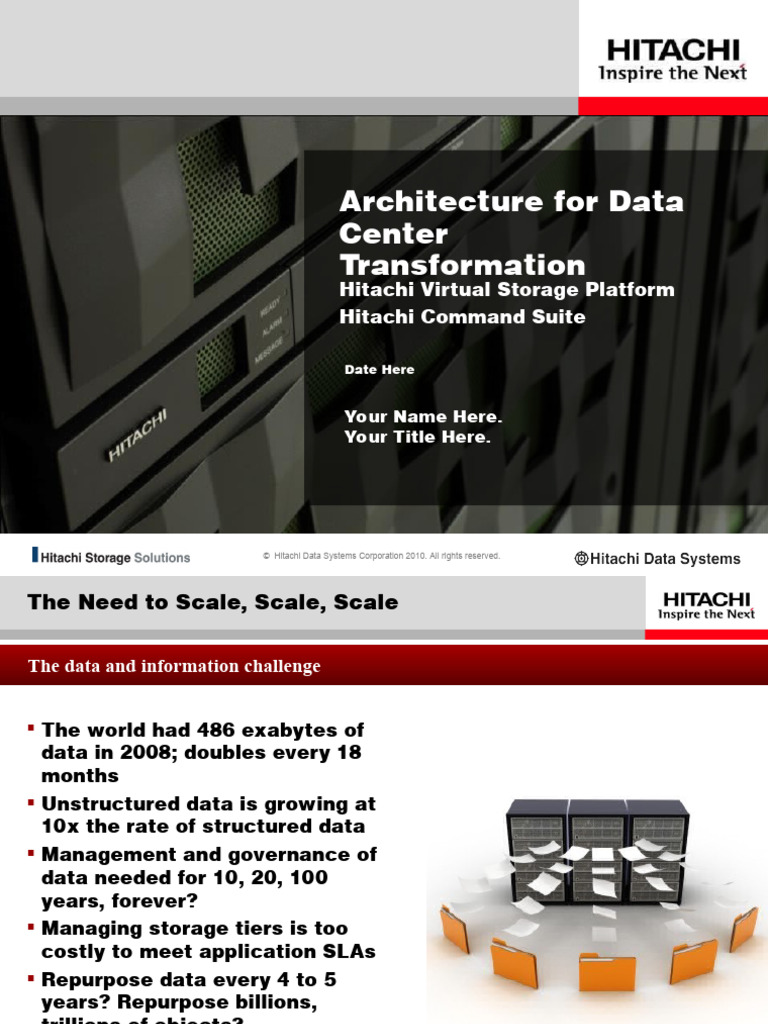 VSP Tech Presentation Customer | PDF | Cloud Computing | Virtualization