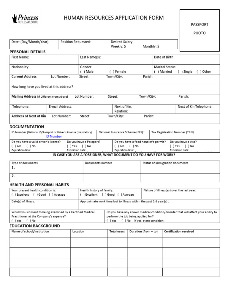 Phr Ja Hr f01f Human Resources Application | PDF