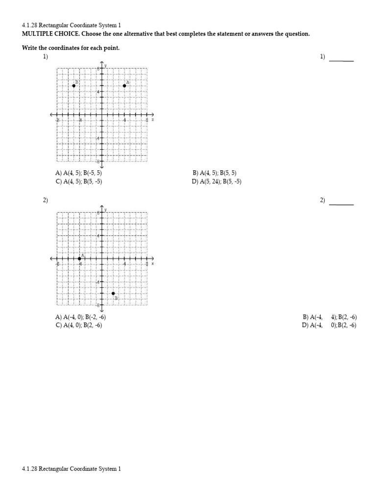 MULTIPLE CHOICE. Choose The One Alternative That Best Completes The ...