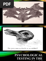 Types of Psychological Tests - Examples and Classification | PDF ...