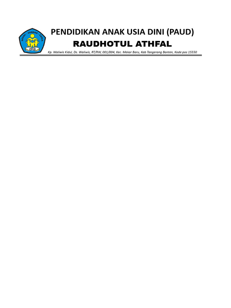 Kop Paud | PDF
