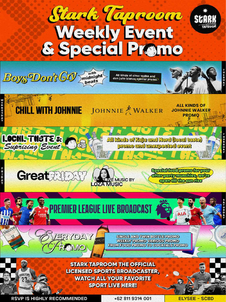 Stark Taproom Menu | PDF