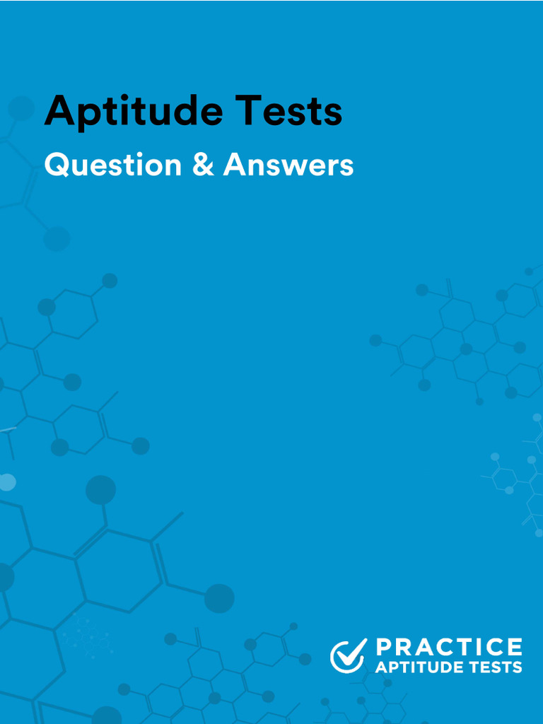Aptitude Test | PDF