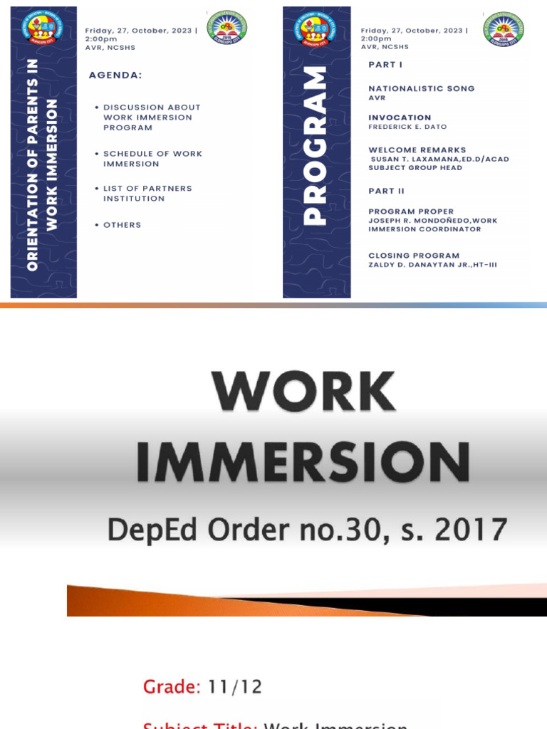 work immersion ppt | PDF