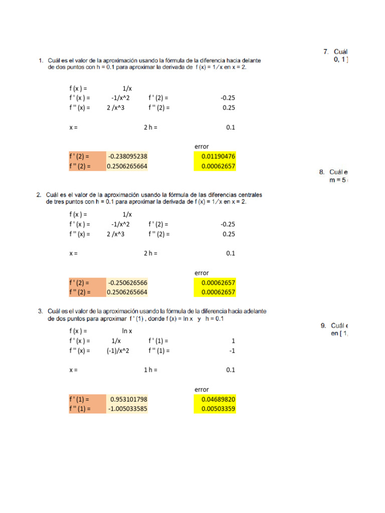 Ejercicios 3er Parcial Analisis | PDF | Teaching Methods & Materials