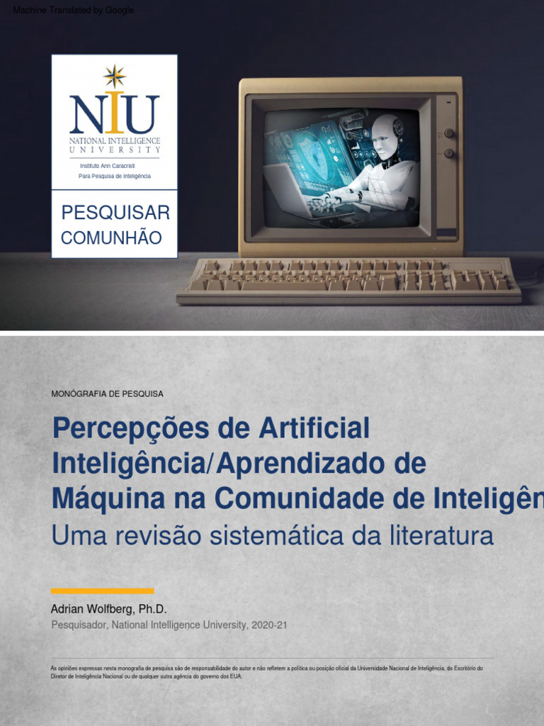 Perceptions of Artificial Intelligence | PDF | Inteligência artificial | Inteligência Artificial ...