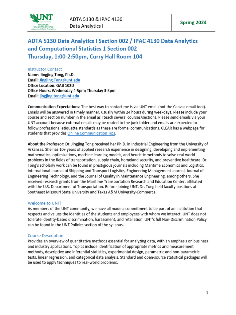 ADTA | PDF | Statistics | Academic Dishonesty