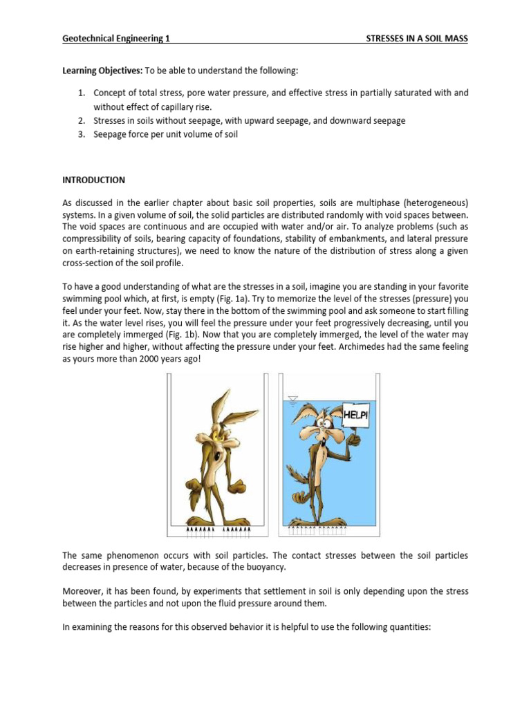 Soil Stress Analysis in Geotechnical Engineering | PDF | Soil Mechanics ...
