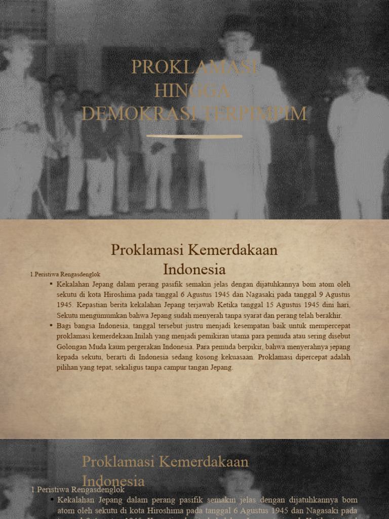 Proklamasi | PDF