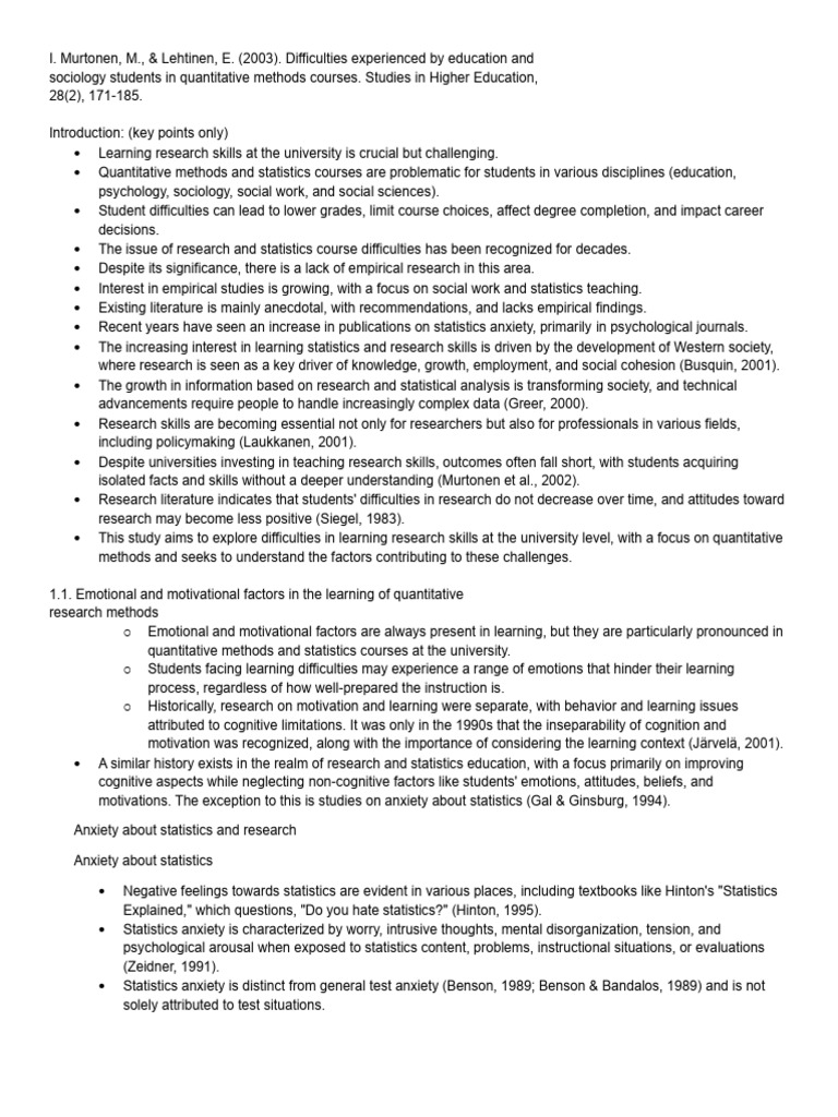 Summary of Learning Research | PDF | Methodology | Concept