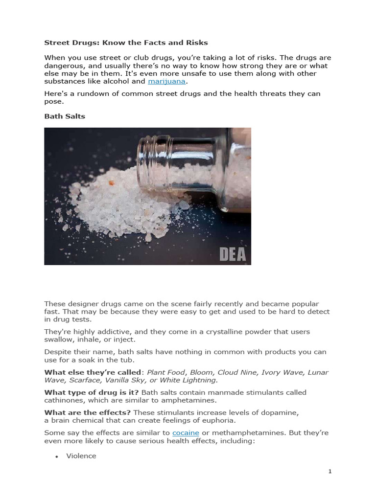 Illegal Drugs | PDF