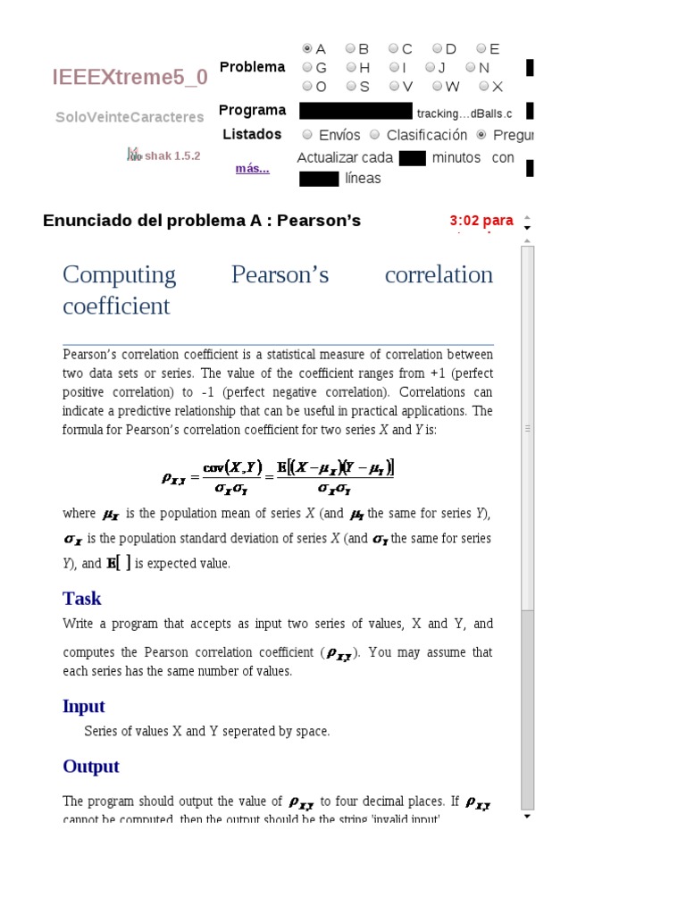 Calculate Pearson Correlation Coefficient | PDF | Teaching Methods ...