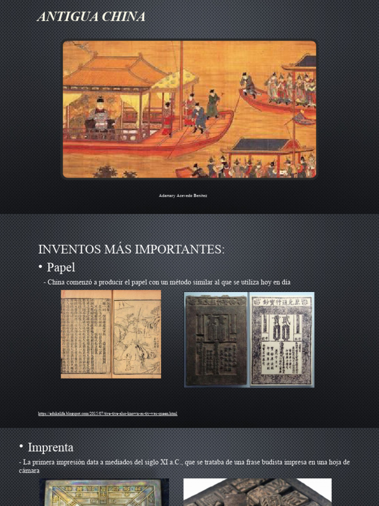 El papel en la antigua China | PDF