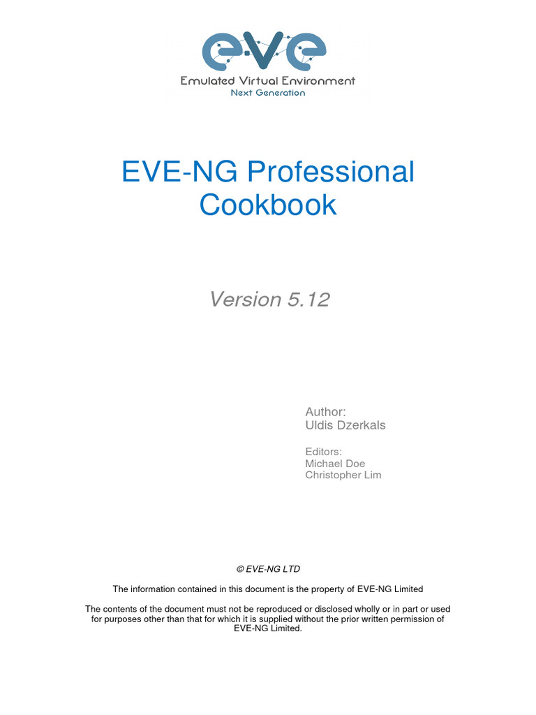 Eve Pe Book 5.12 2024 | PDF | Virtual Machine | Network Topology