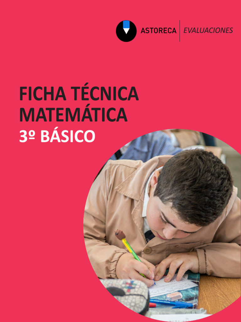 Ficha Tecnica Matematica 3ob | PDF | Números | Matemáticas