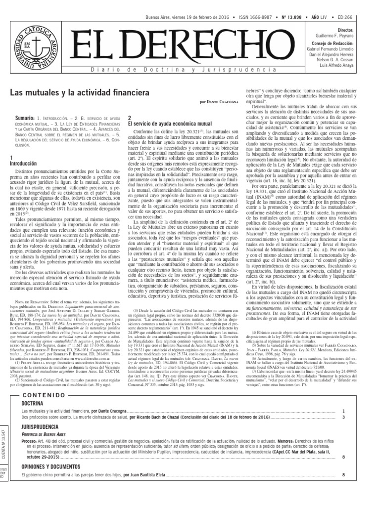 Mutuales | PDF | Bancos | Organización mutua