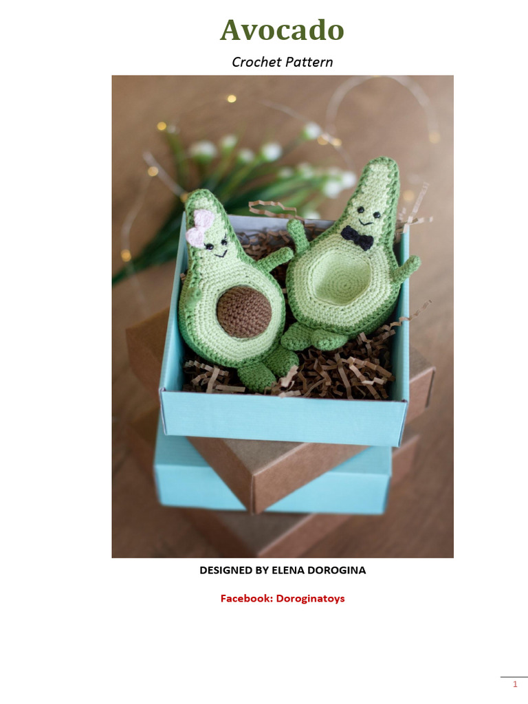 Pattern Avocado | PDF | Home & Garden