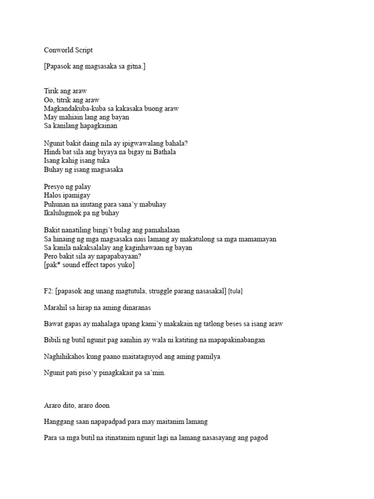 Conworld Script Group 1 | PDF