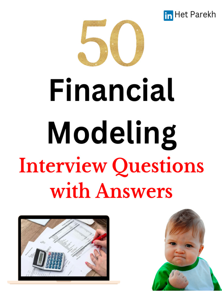 50 Financial Modeling Interview Questions and Answers 1697188079 | PDF | Discounted Cash Flow ...