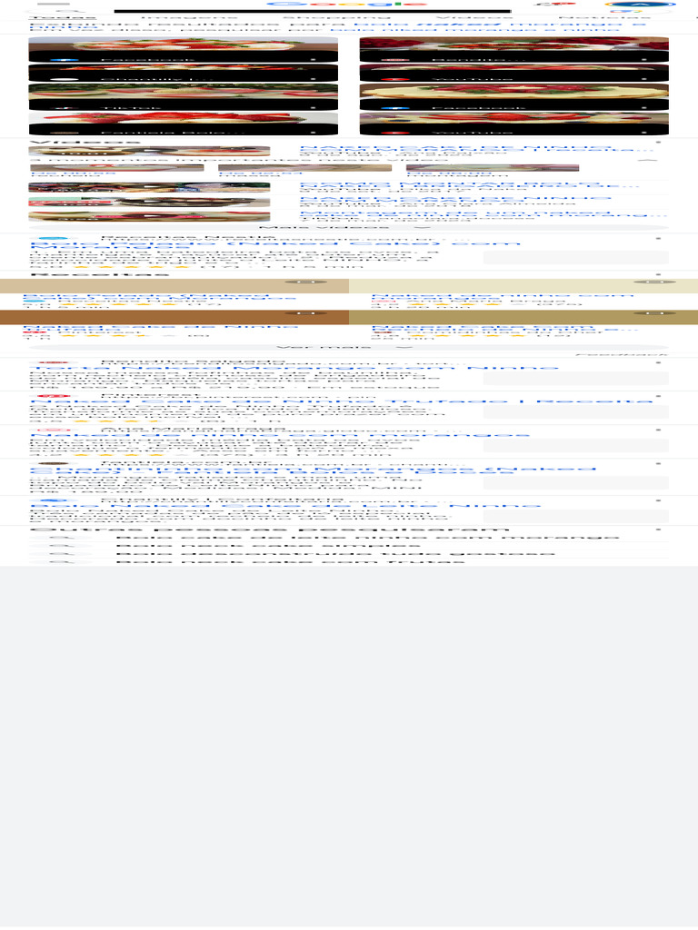 Bolo Niked Morango e Ninho - Pesquisa Google | PDF | Assados | Alimentos