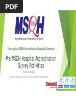 Awareness MSQH 6th Edition Hospital Accreditation | PDF | Health Care ...