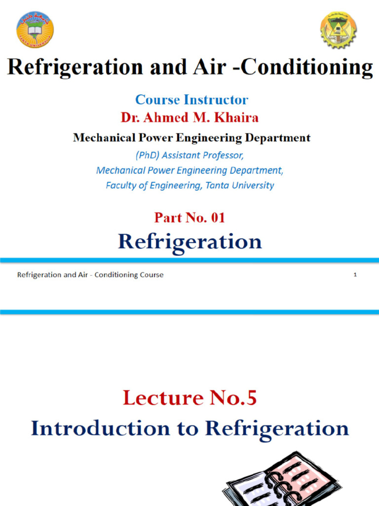 5 Refrigeration and Air Conditioning | PDF