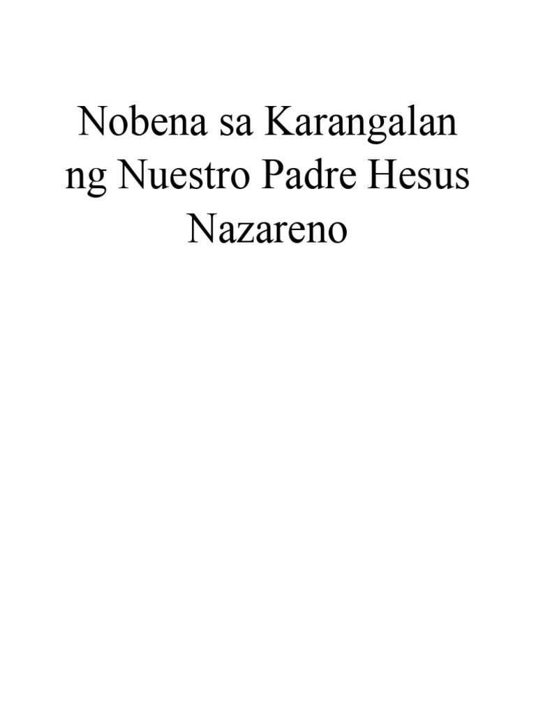Nobena (REVISED) WITH ELECTION AND COVID 19 PRAYERS | PDF