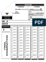 High School Periodic Exam Template | PDF | Educational Assessment And ...