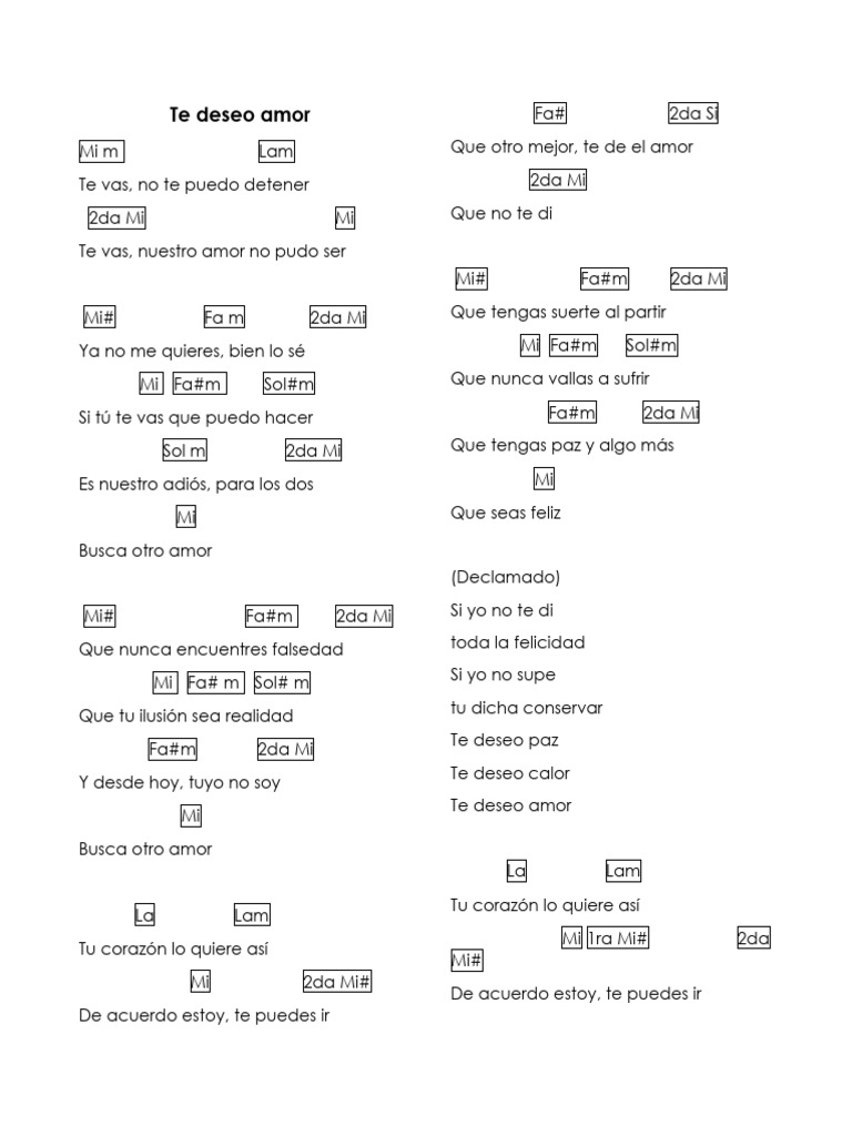 Te Deseo Amor 2 | PDF