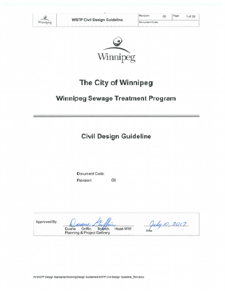 651-2018-Appendix_F-WSTP_Civil_Design_Guideline-R00 | PDF | Sanitary ...