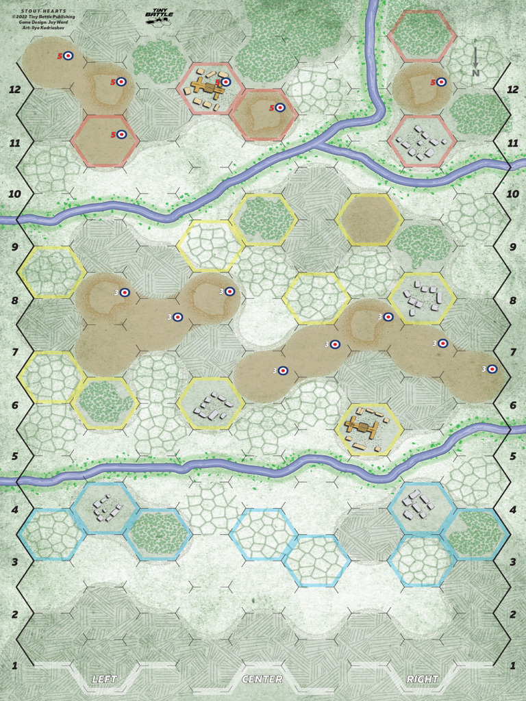 Stout Hearts Map 11x17 | PDF