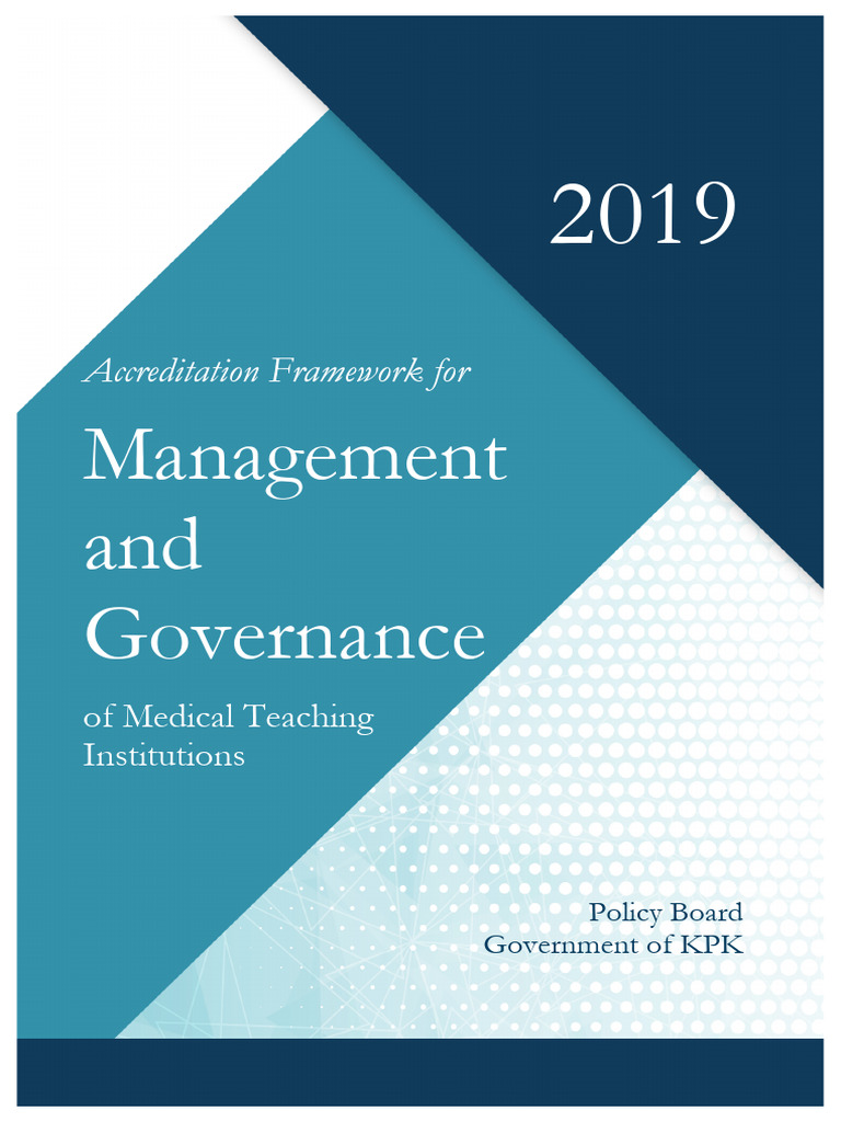 Accreditation Framework Mangement Governance | PDF | Career & Growth ...