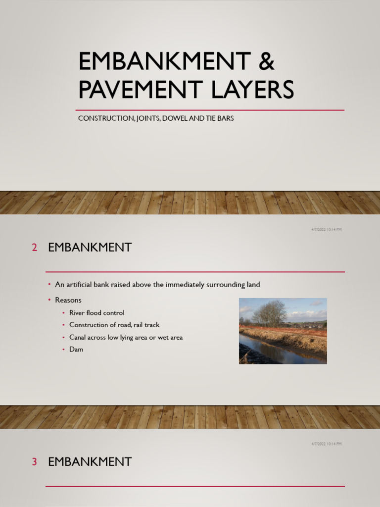 Embankment & Pavement Layers | Download Free PDF | Road Surface | Levee