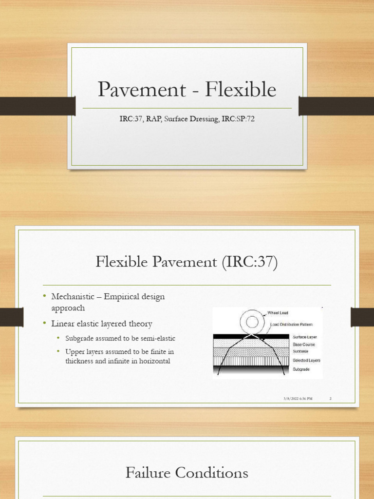 Pavement Flexible | Download Free PDF | Deformation (Engineering) | Road
