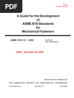 Asme B18.21.1-2009 (2016) | PDF