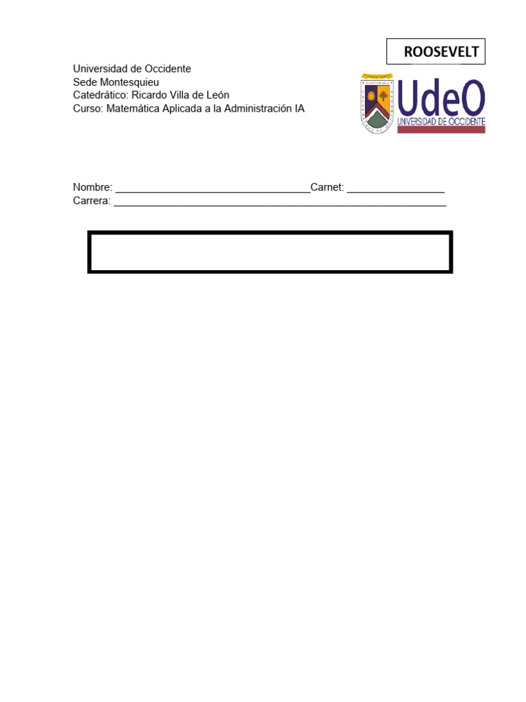 FORMATO DE HOJA MATE ADMINISTRACION sabado_085031 | PDF