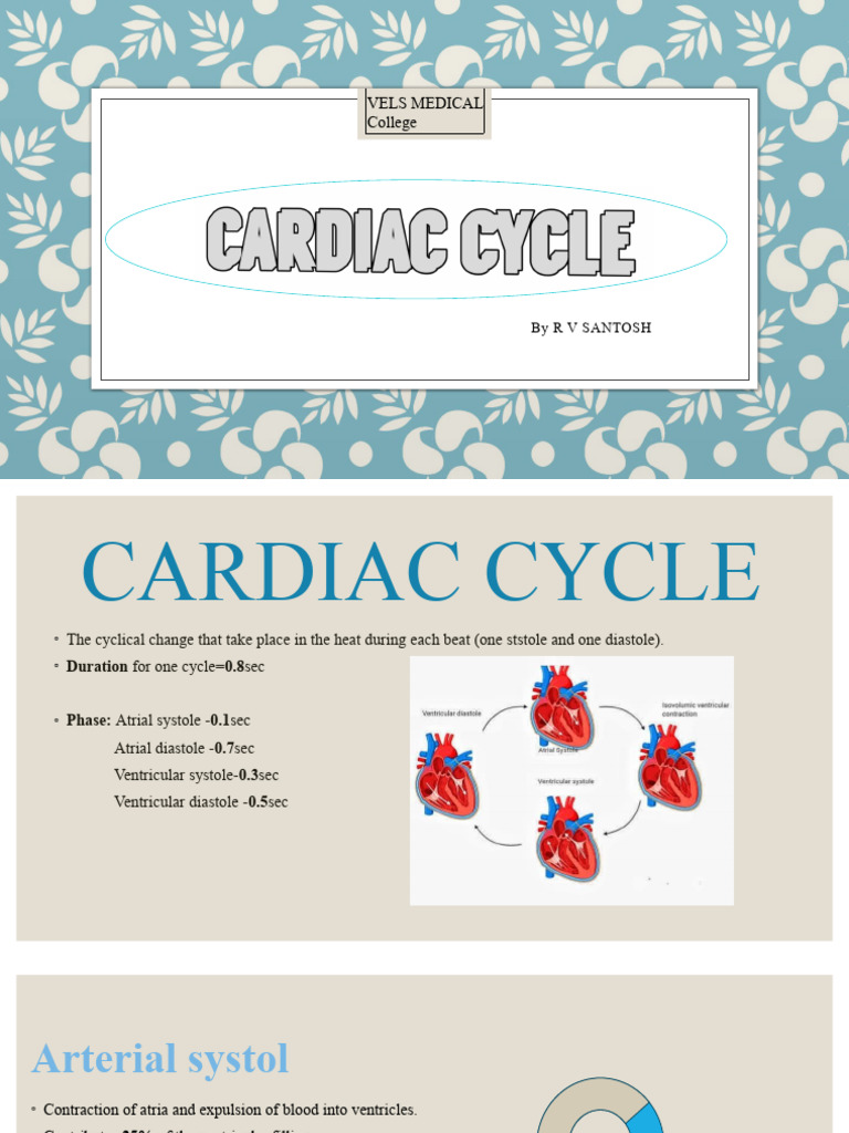 Cardiac Cycle Phases Explained | PDF | Technology & Engineering