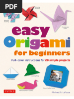 3D Origami | PDF | Origami | Printing Materials