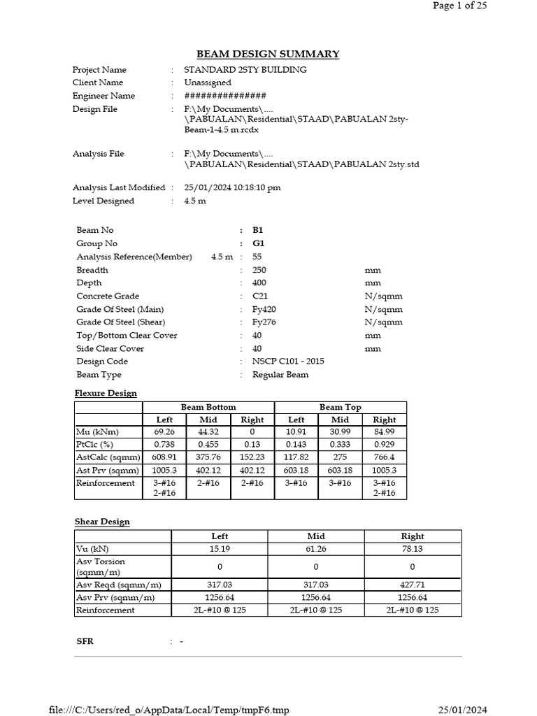 2ndF Design Summary | PDF