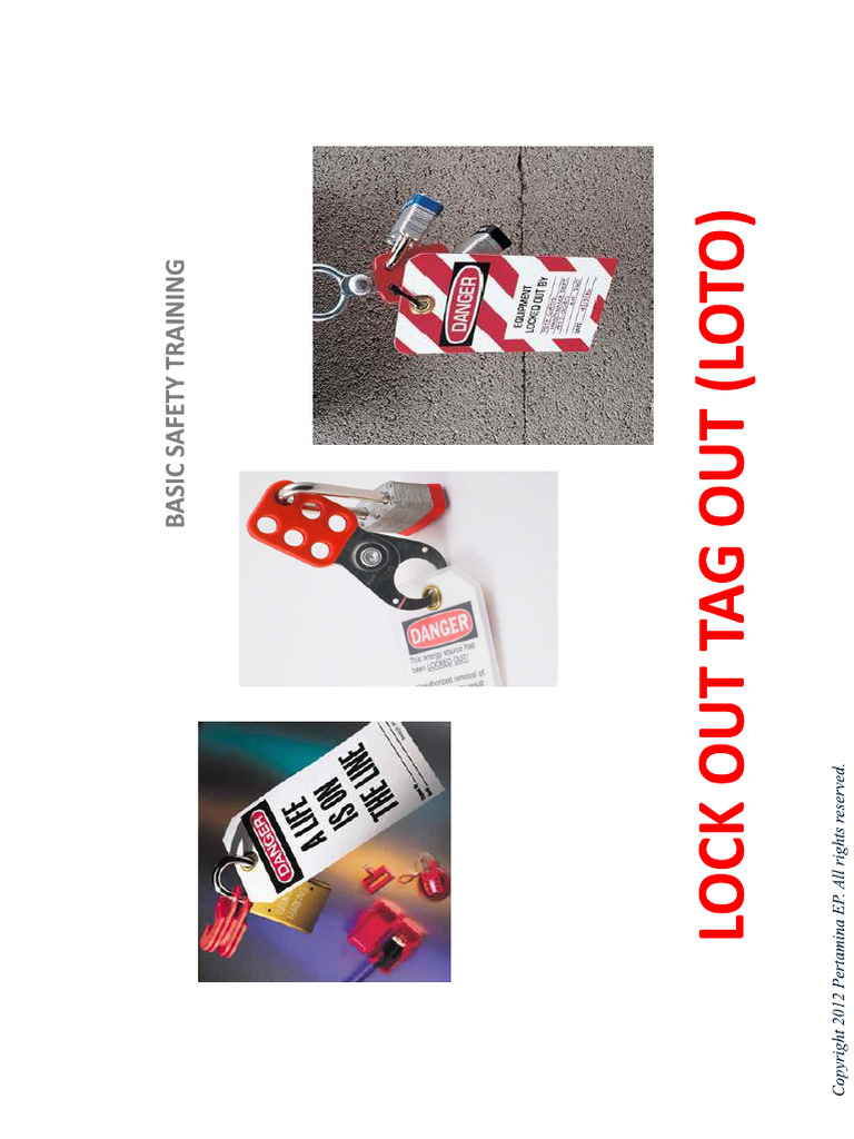 Ilide - Info Lock Out Tag Out Loto Basic Safety Training PR | PDF