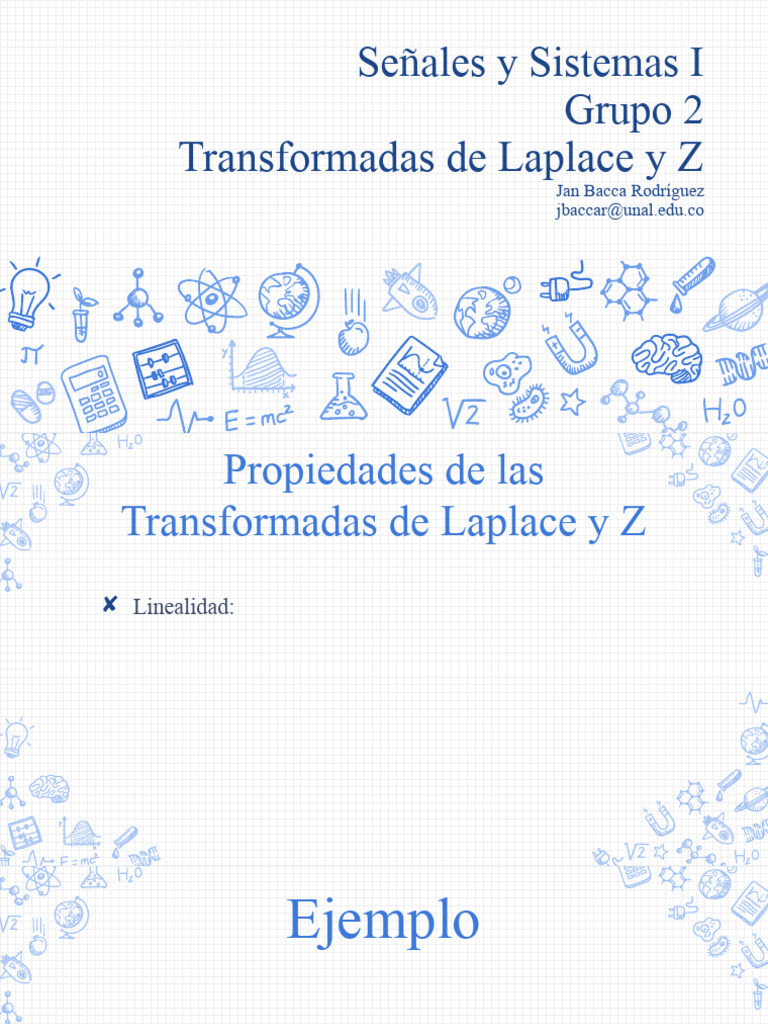 Transformadas de Laplace y Z | PDF